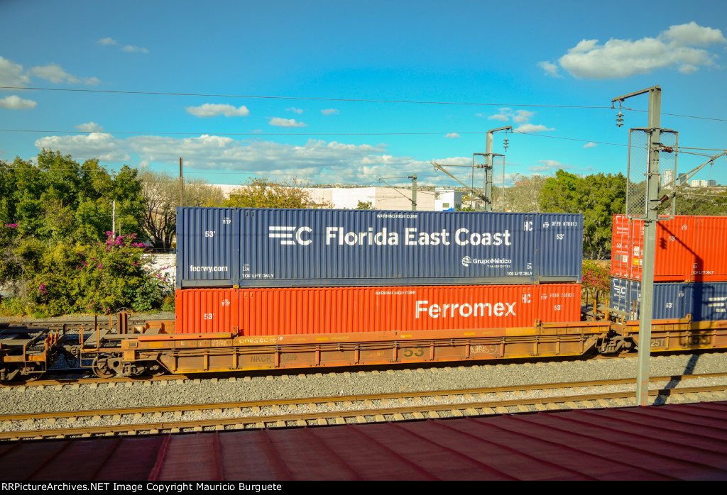 NKCR Double Stack Car "B" unit